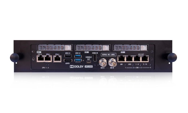 Dolby Integrated Media Server IMS3000 - Bardan International