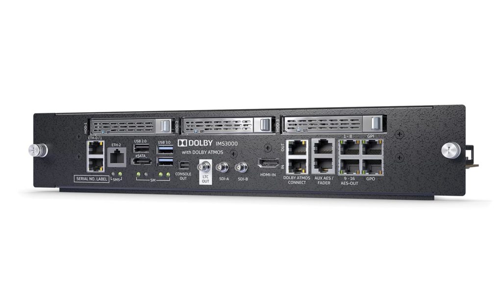 Dolby Integrated Media Server IMS3000 - Bardan International