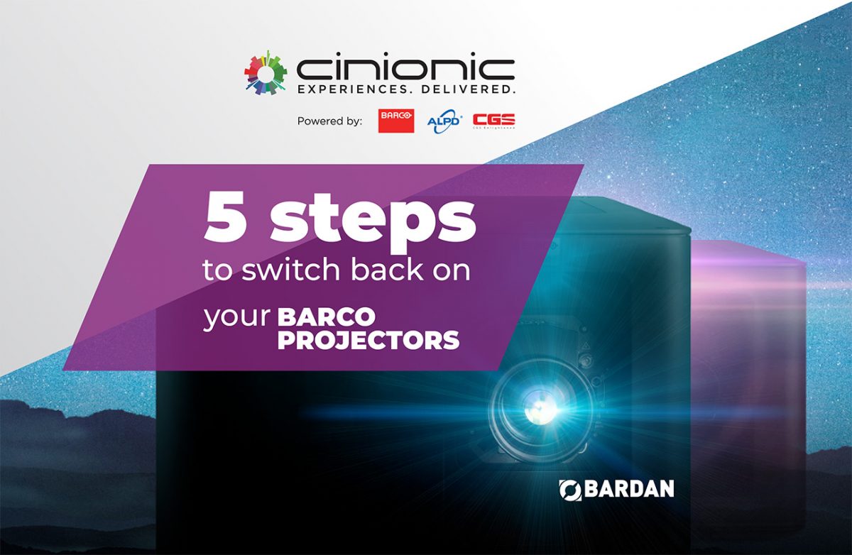 5 Steps to Switch Back on Your Barco Projectors - Bardan International