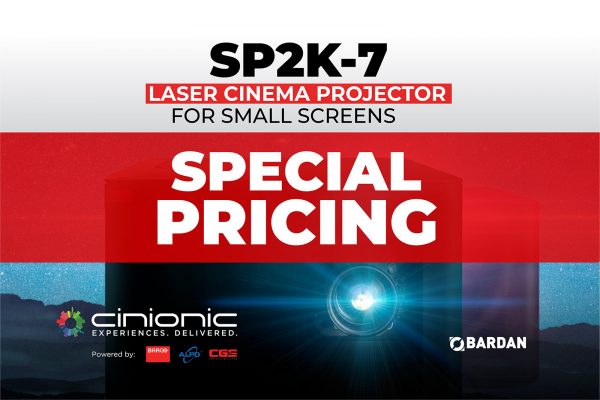 Barco SP2K-7 Projector - New Pricing Available! - Bardan International